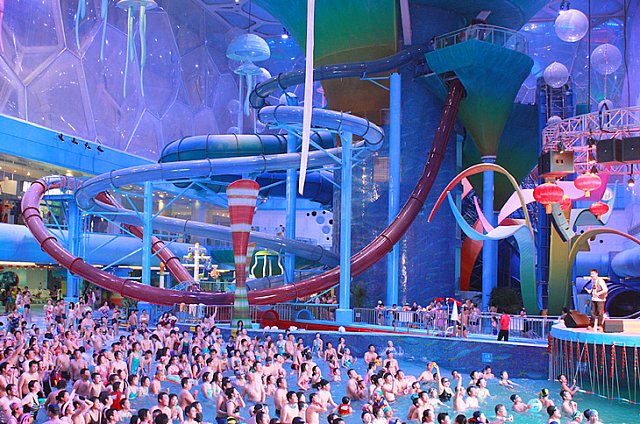 Water Cube Su Parkı'na Dönüştü - Arkitera