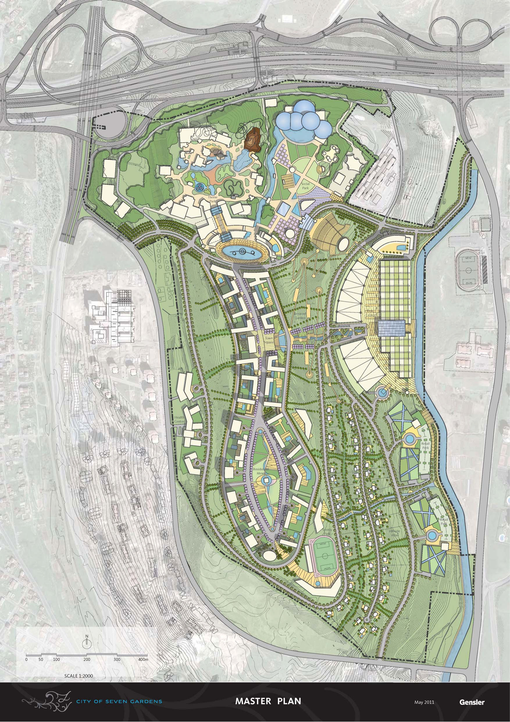 1. Ödül, İstanbul Tema Park Davetli Yarışması - Arkitera