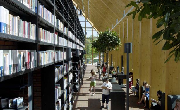 Book Mountain + Library Quarter - Arkitera