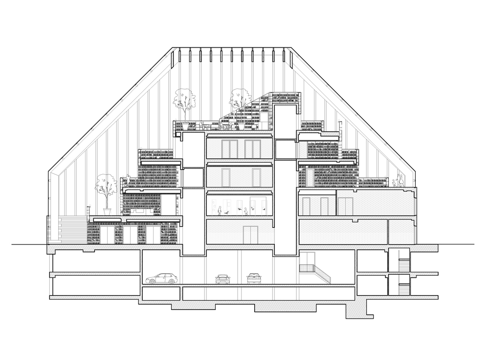 Book Mountain + Library Quarter - Arkitera