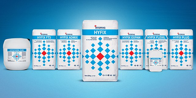 HYFIX Kimyasal Su Yalıtım Sistemleri - Arkitera