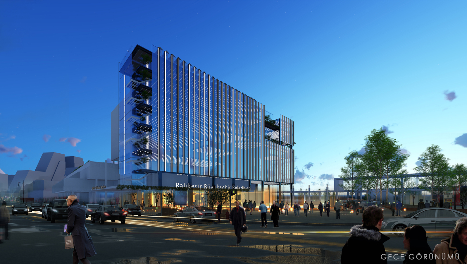 3. Mansiyon, Balıkesir Büyükşehir Belediyesi Hizmet Binası Yarışması ...