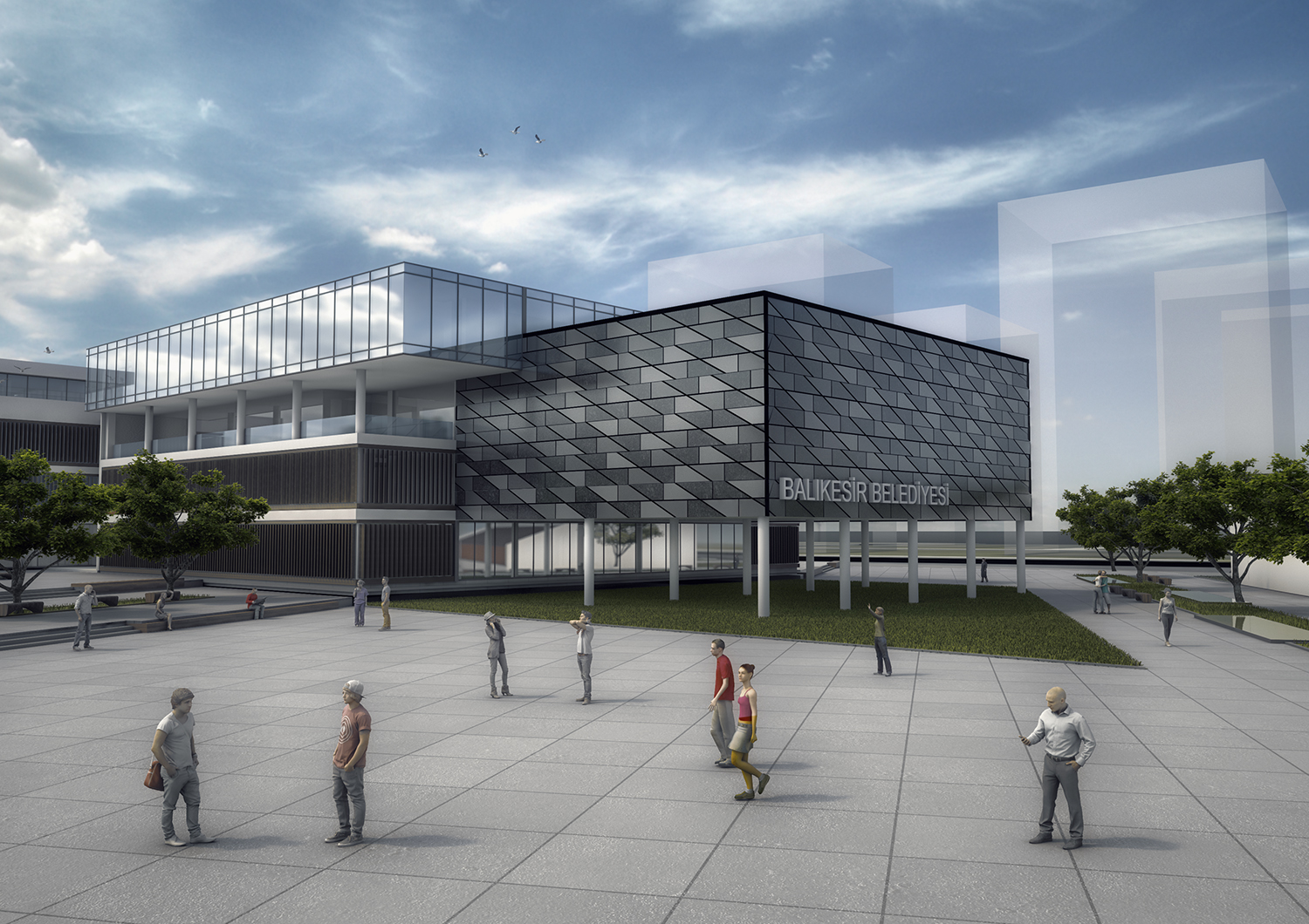 Katılımcı, Balıkesir Büyükşehir Belediyesi Hizmet Binası Yarışması ...