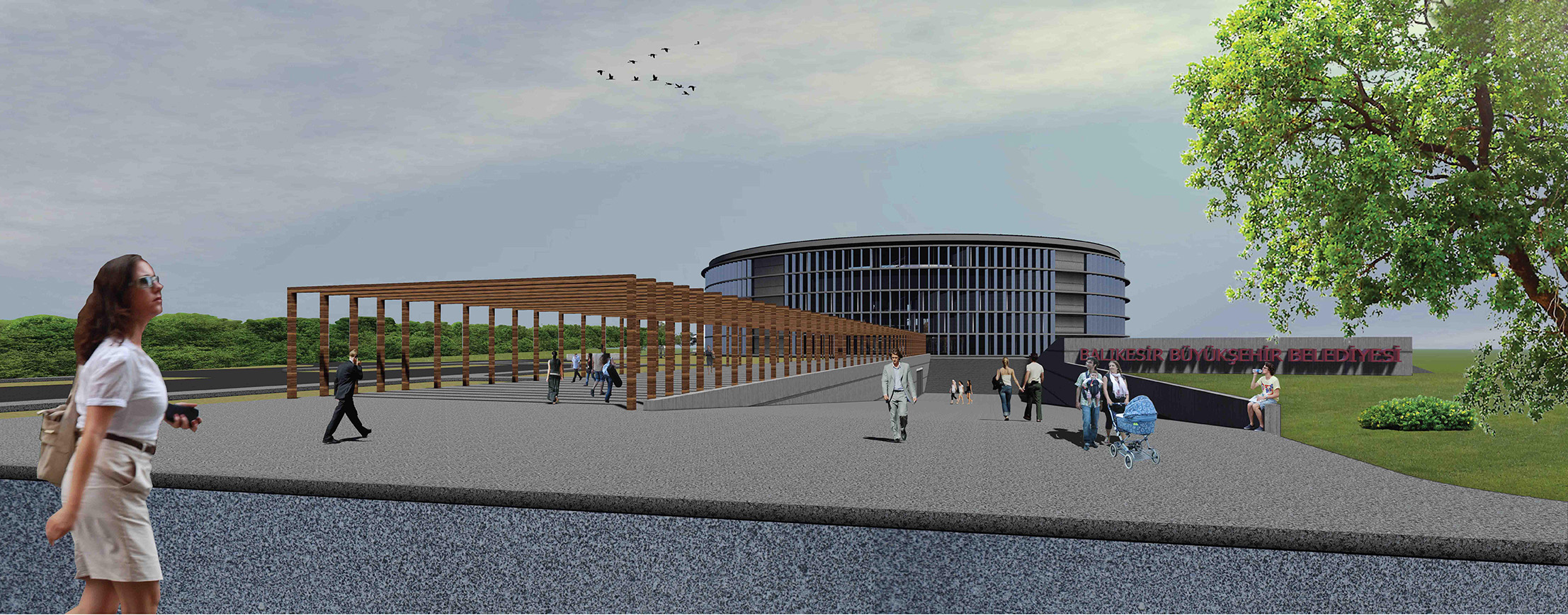 Katılımcı, Balıkesir Büyükşehir Belediyesi Hizmet Binası Yarışması ...