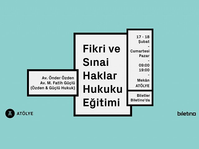 Fikri ve Sınai Haklar Hukuku Eğitimi - Arkitera