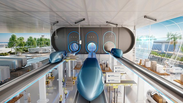Foster + Partners'dan Hyperloop Projesi - Arkitera
