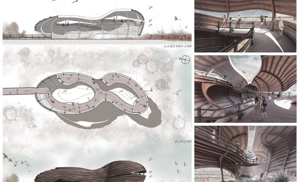 Green Award, The Abu Dhabi Flamingo Observation Tower - Arkitera