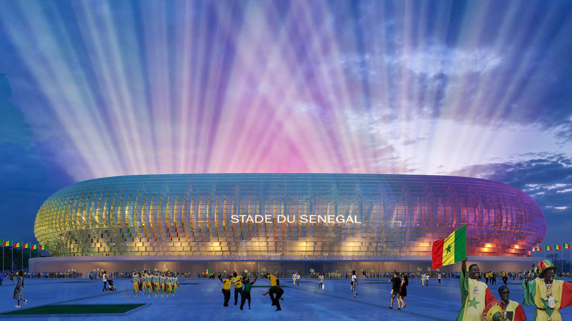 DIAMNIADIO - Stade Abdoulaye Wade (50,000) | SkyscraperCity Forum