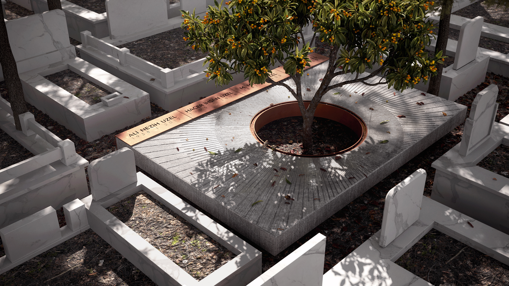 2. Ödül (Ali Nezih Uzel Mezarı), İstanbul’un Mezarları Tasarım ...
