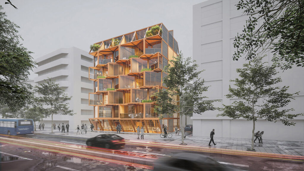 Honorable Mention, The Urban Adaptation Competition - Arkitera