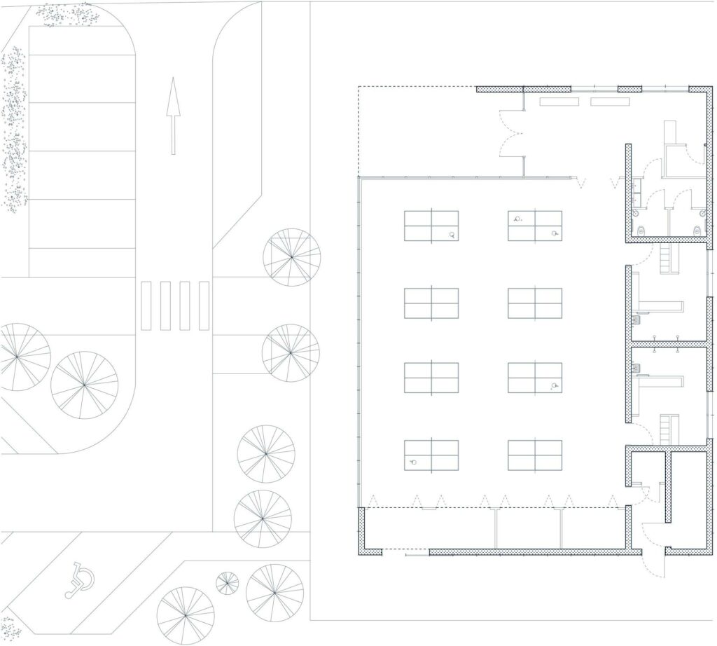 Pierre Chevet Sports Hall (lemoal lemoal architectes) - Arkitera