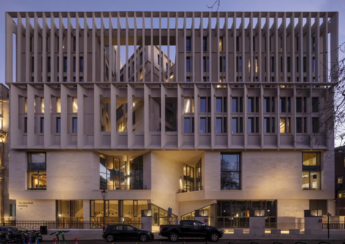 Grafton Architects’in Tasarladığı LSE Marshall Binası Tamamlandı - Arkitera