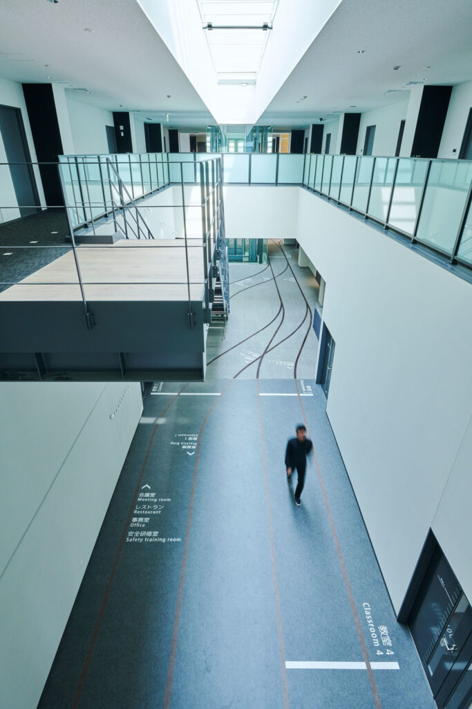 A wayfinding system for railway builders - Arkitera