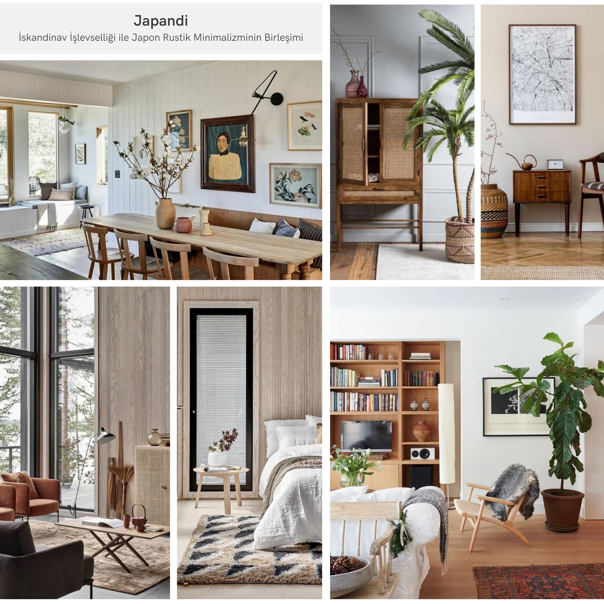 İskandinav İşlevselliği ile Japon Rustik Minimalizminin Birleşimi ...
