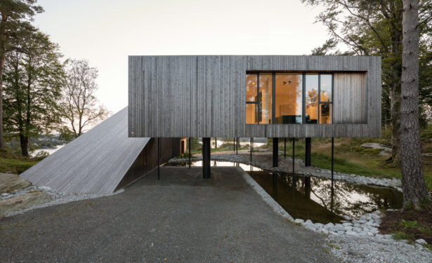 Saunders Architecture, Norveç Gölü’ne Bakan Konut tasarladı - Arkitera