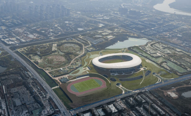 Quzhou Stadium - Arkitera