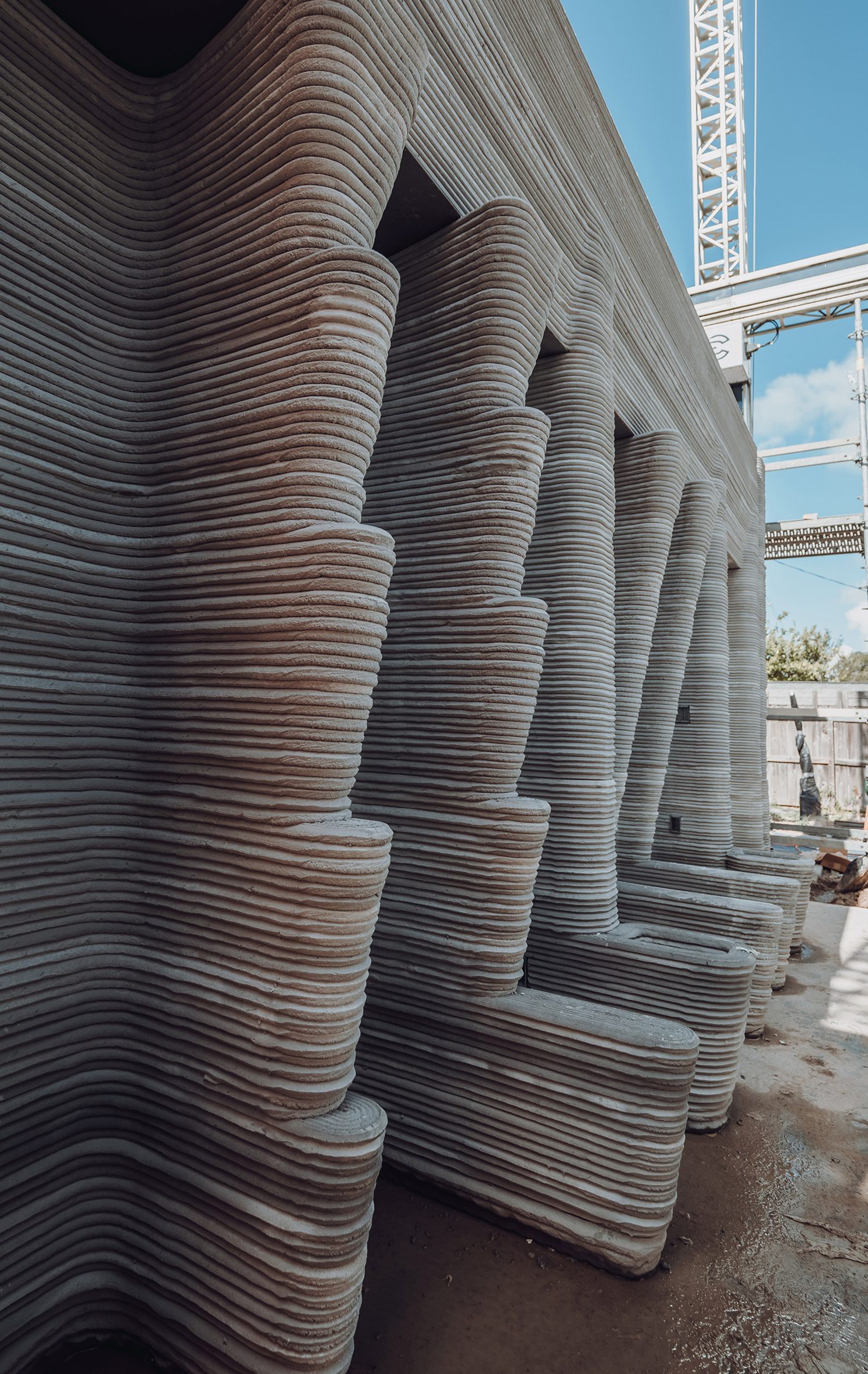 3D Baskı Yöntemiyle Üretilecek İlk Çok Katlı Binanın İnşaatı Başladı ...