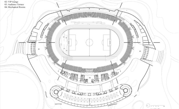 Quzhou Stadium - Arkitera