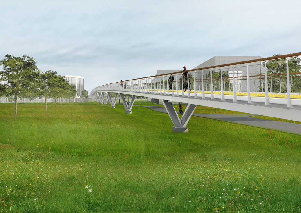 Construction Begins on Longest Bicycle and Pedestrian Bridge in ...