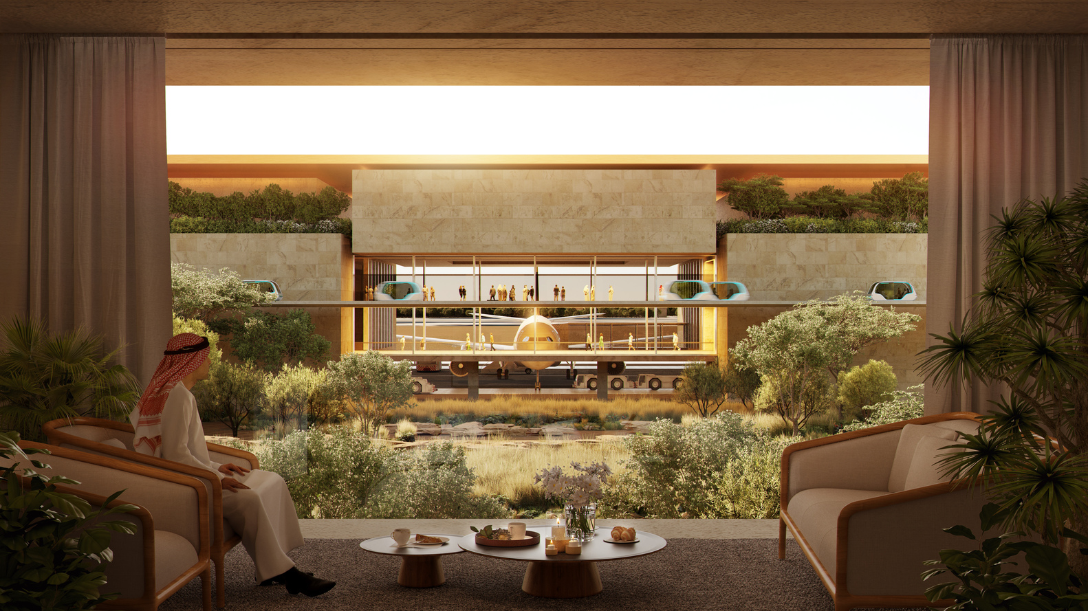 Foster + Partners’tan Riyad’a Yeni Bir Havalimanı: King Salman ...