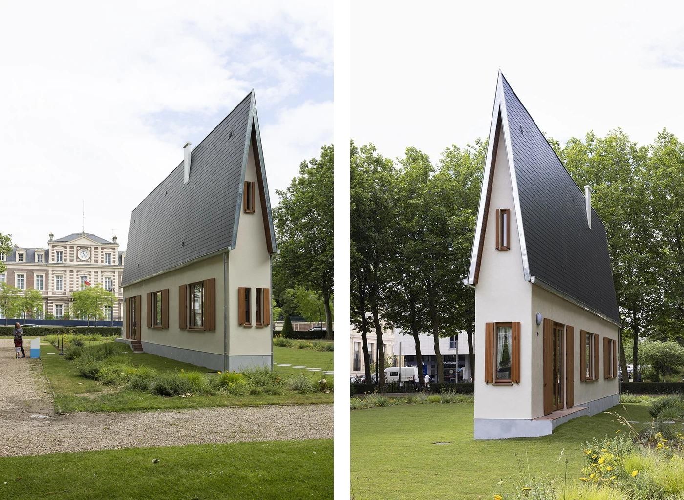 Dünyanın "En Dar Evi" Artık Kalıcı Yerinde - Arkitera