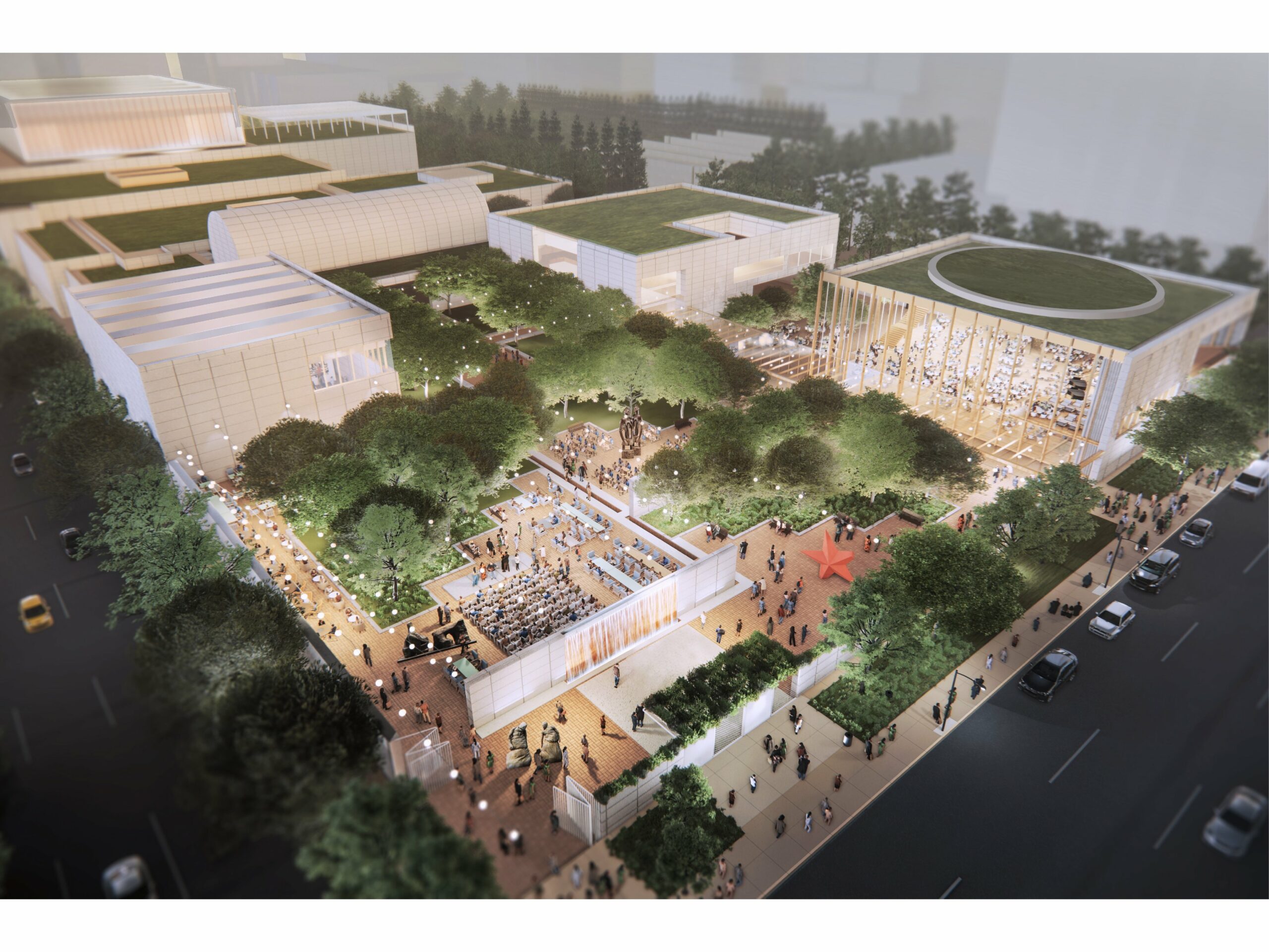 Finalist (Weiss/Manfredi), The Reimagining the Dallas Museum of Art ...