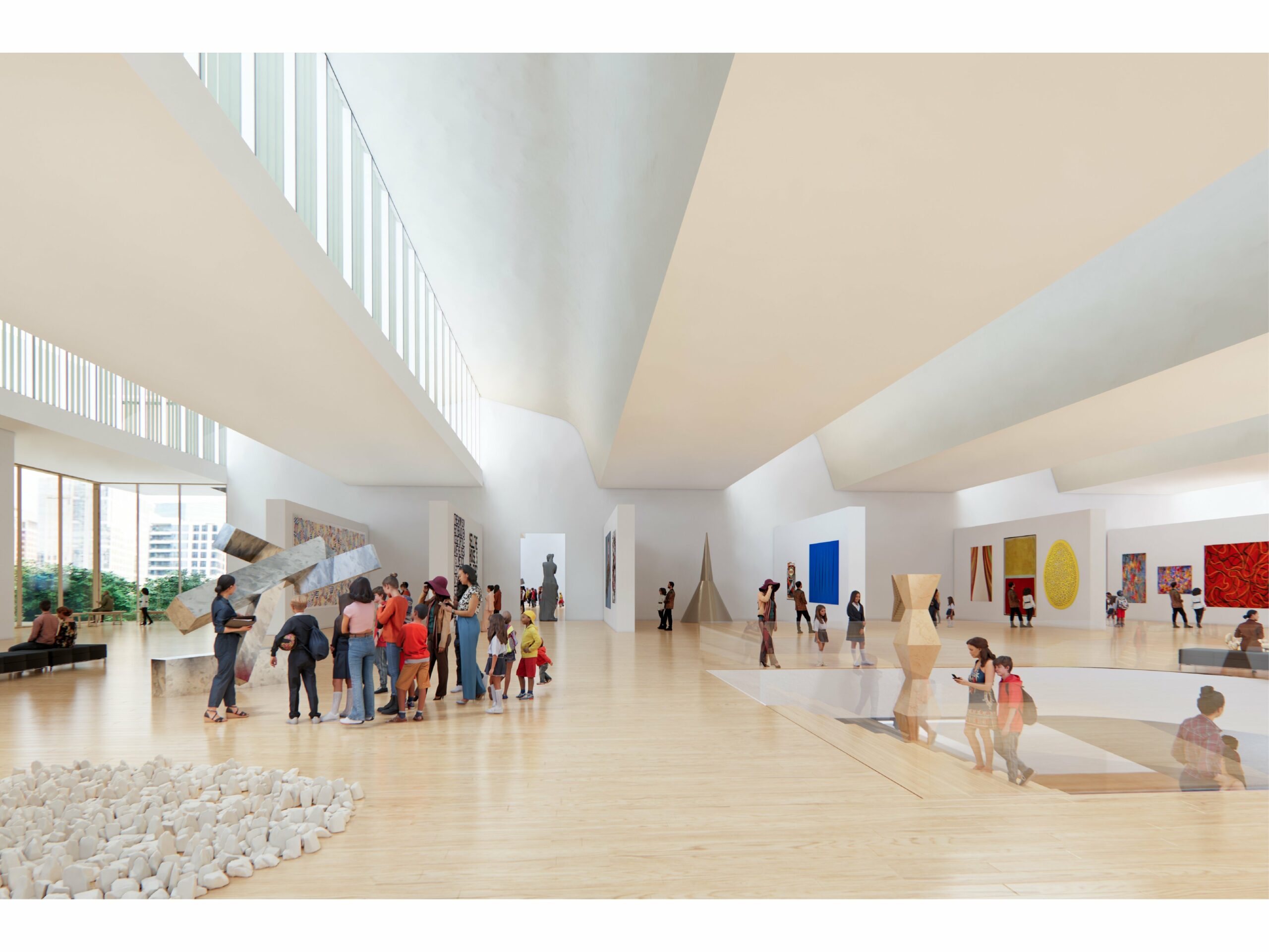 Finalist (Weiss/Manfredi), The Reimagining the Dallas Museum of Art ...