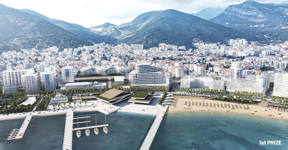 Budva Kıyı Bandı Düzenleme Yarışması'nda Türk Ekiplere Ödül - Arkitera