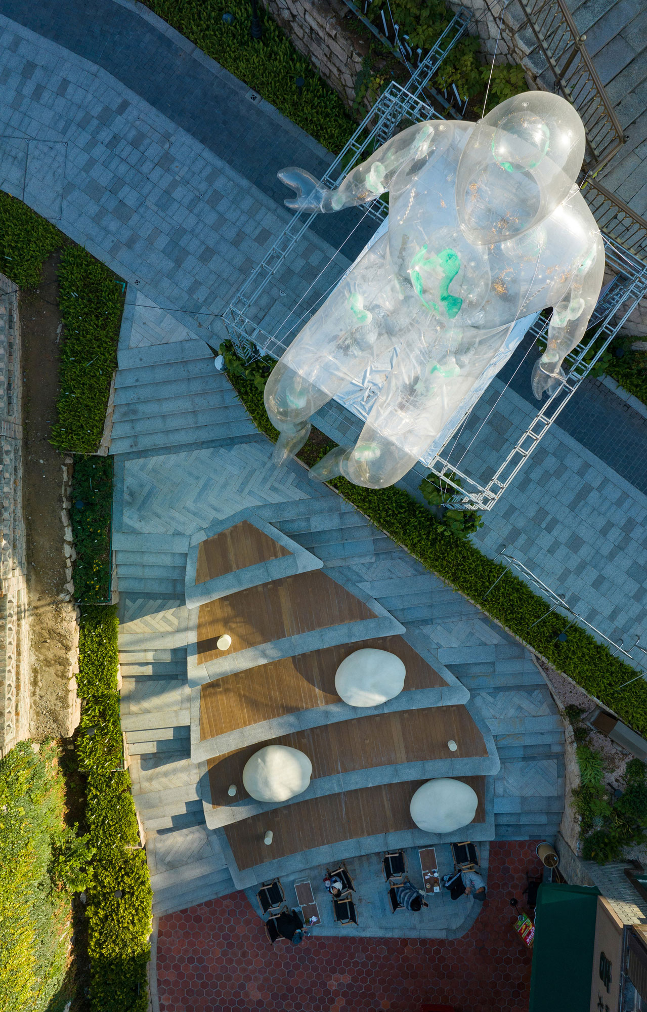 Yantai Mountain Commercial Streetscape Design - Arkitera