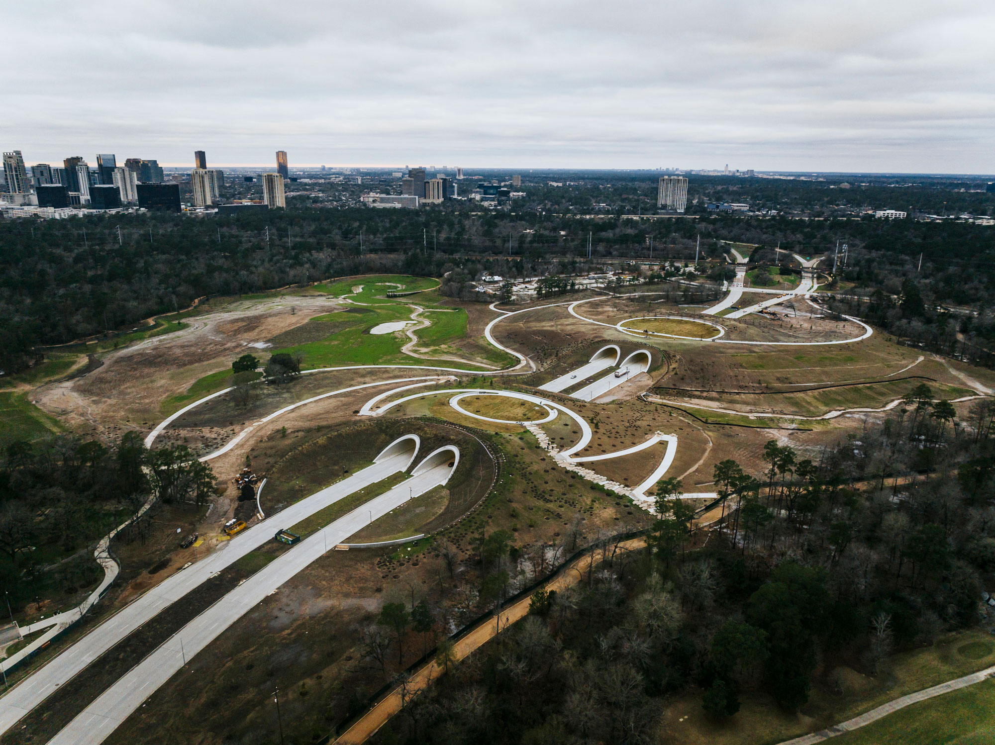 Kinder Land Bridge & Cyvia and Melvyn Wolff Prairie at Memorial Park ...