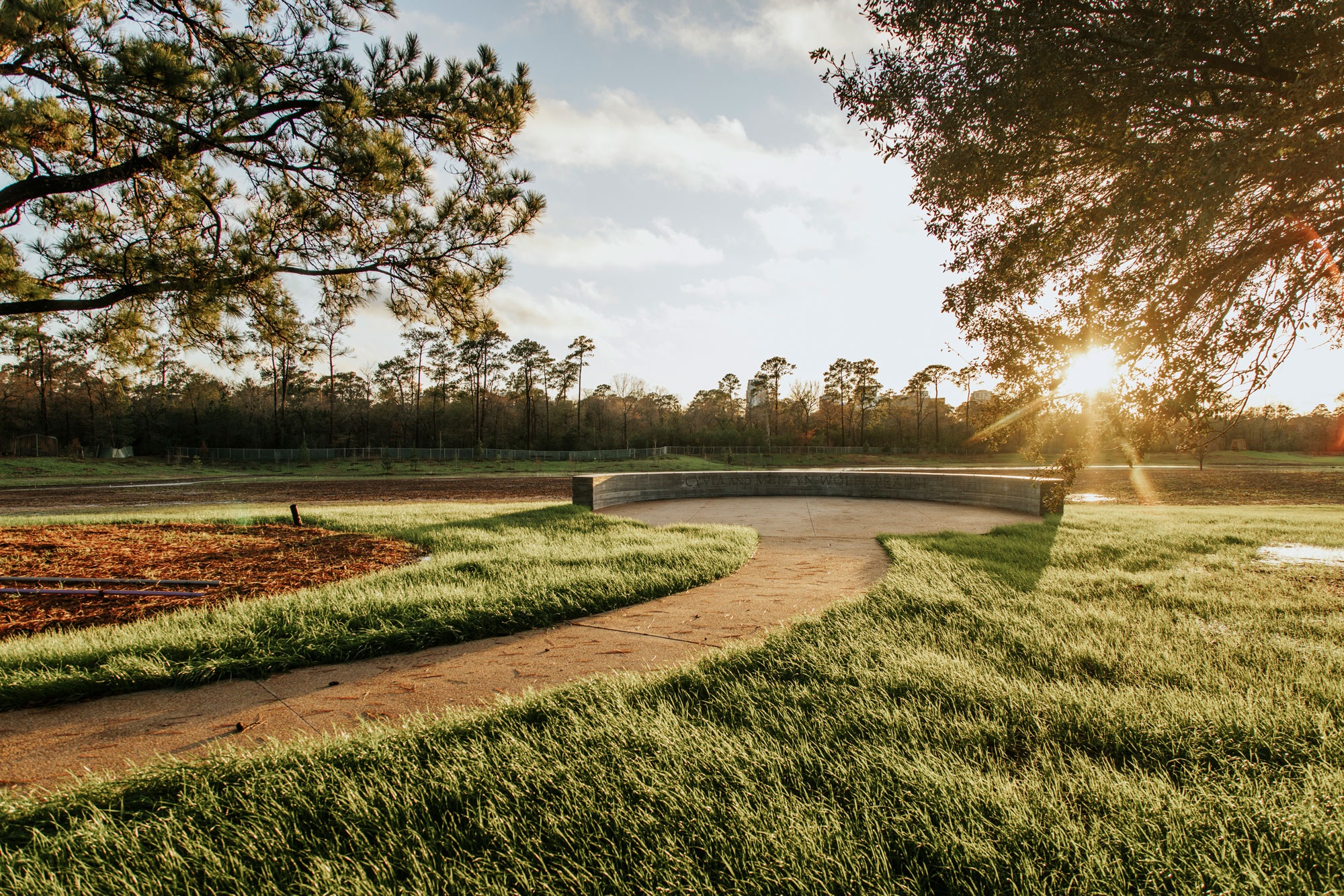 Kinder Land Bridge & Cyvia and Melvyn Wolff Prairie at Memorial Park ...