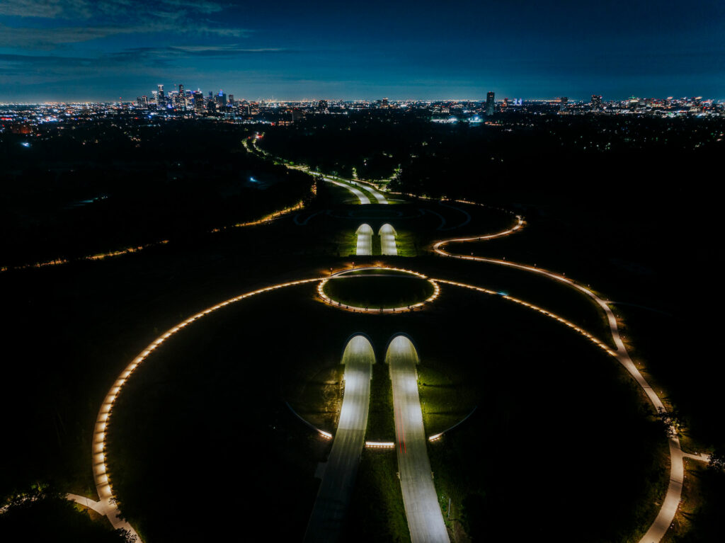 Kinder Land Bridge & Cyvia and Melvyn Wolff Prairie at Memorial Park ...