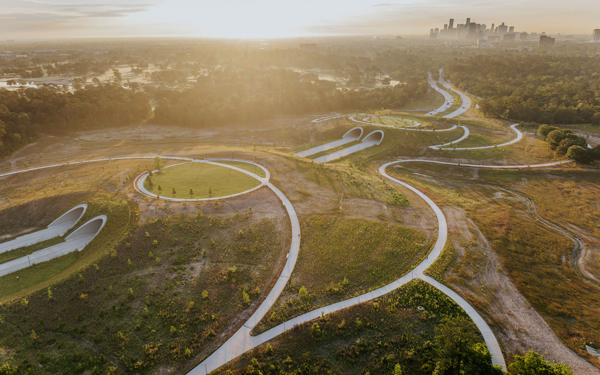 Kinder Land Bridge & Cyvia and Melvyn Wolff Prairie at Memorial Park ...