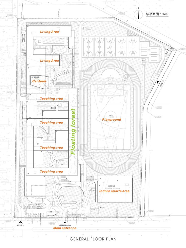 Huizhen High School - Arkitera