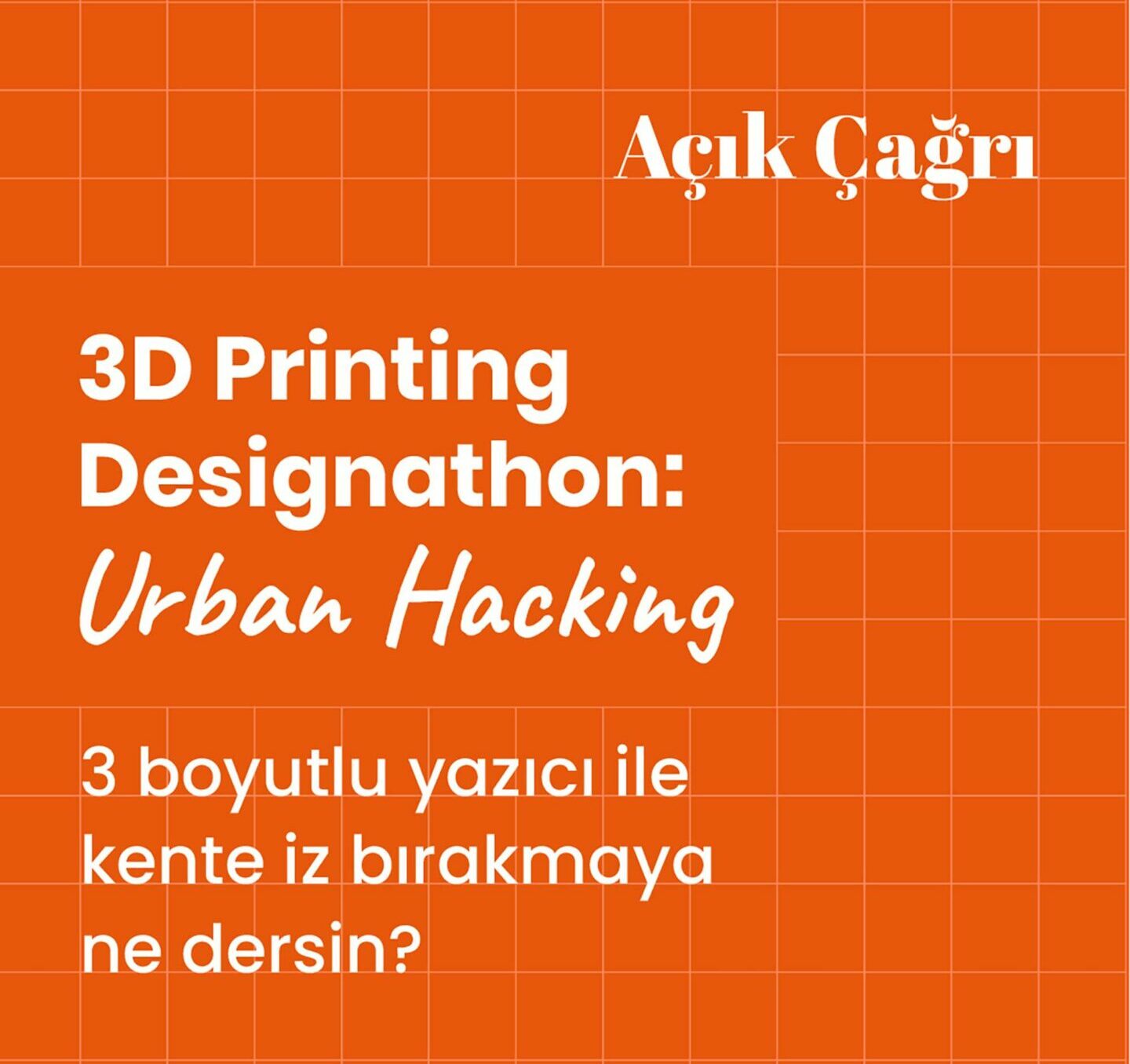 3D Printing Designathon: Urban Hacking - Arkitera