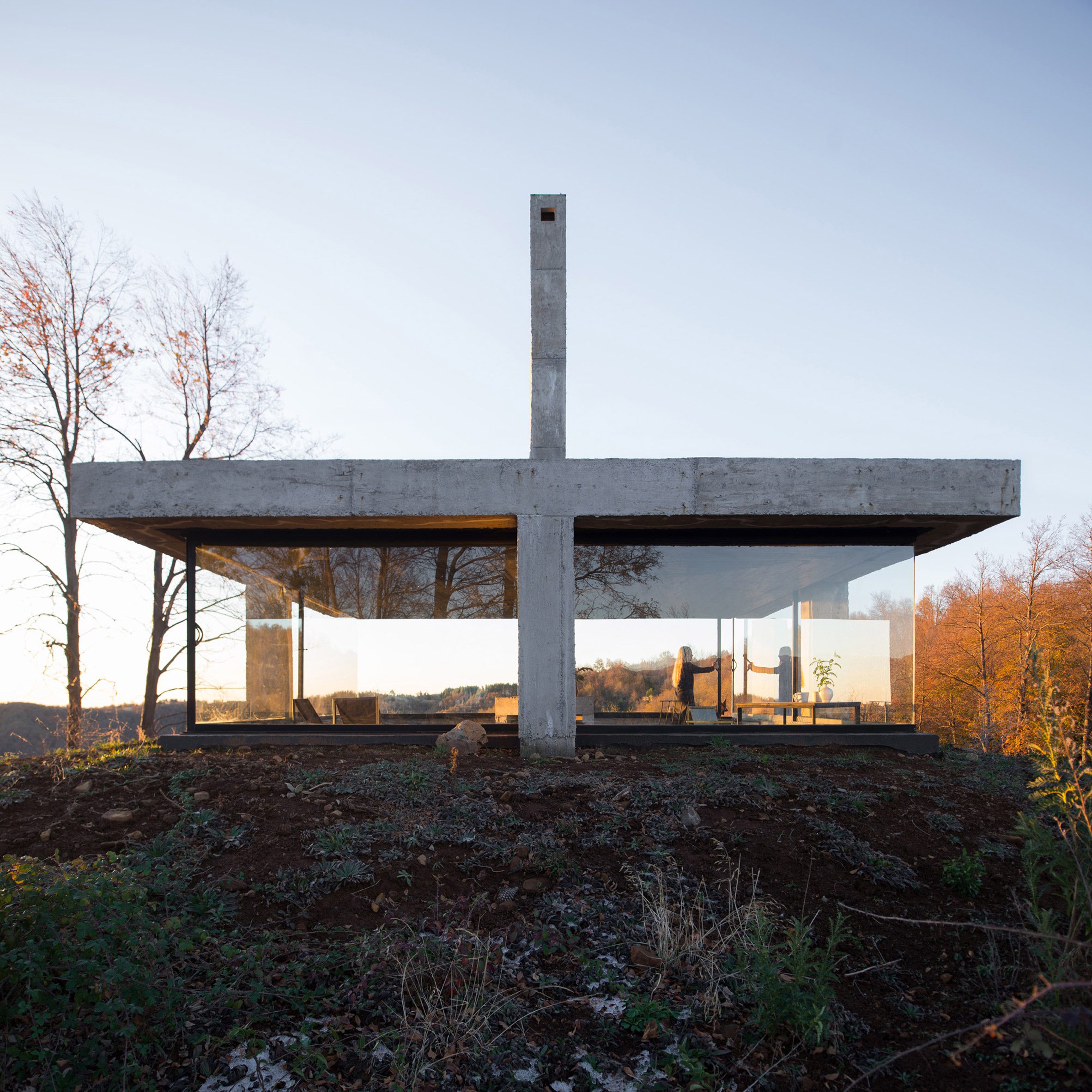 Pezo von Ellrichshausen Tasarımı Beton Yapılar - Arkitera