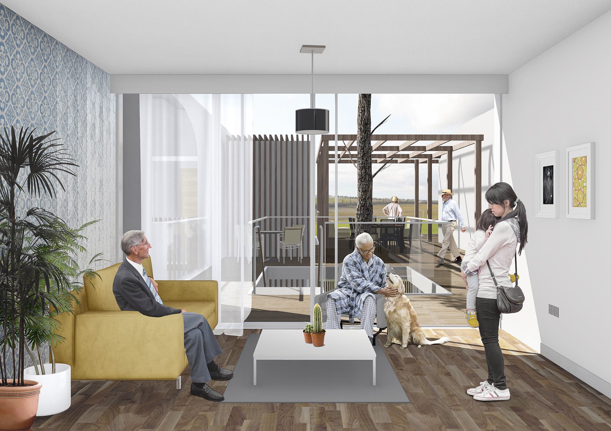 Finalist, Portugal Elderly Home Competition - Arkitera