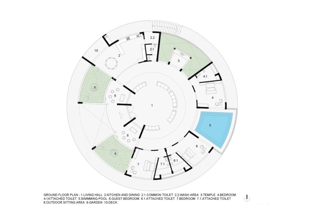Zengin Biyoçeşitliliğin Ortasında Bir Konut: Ring House - Arkitera