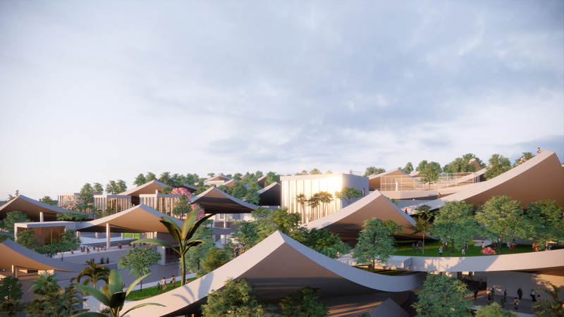 Deep Sea Museum and Sports Center in Sanya - Arkitera