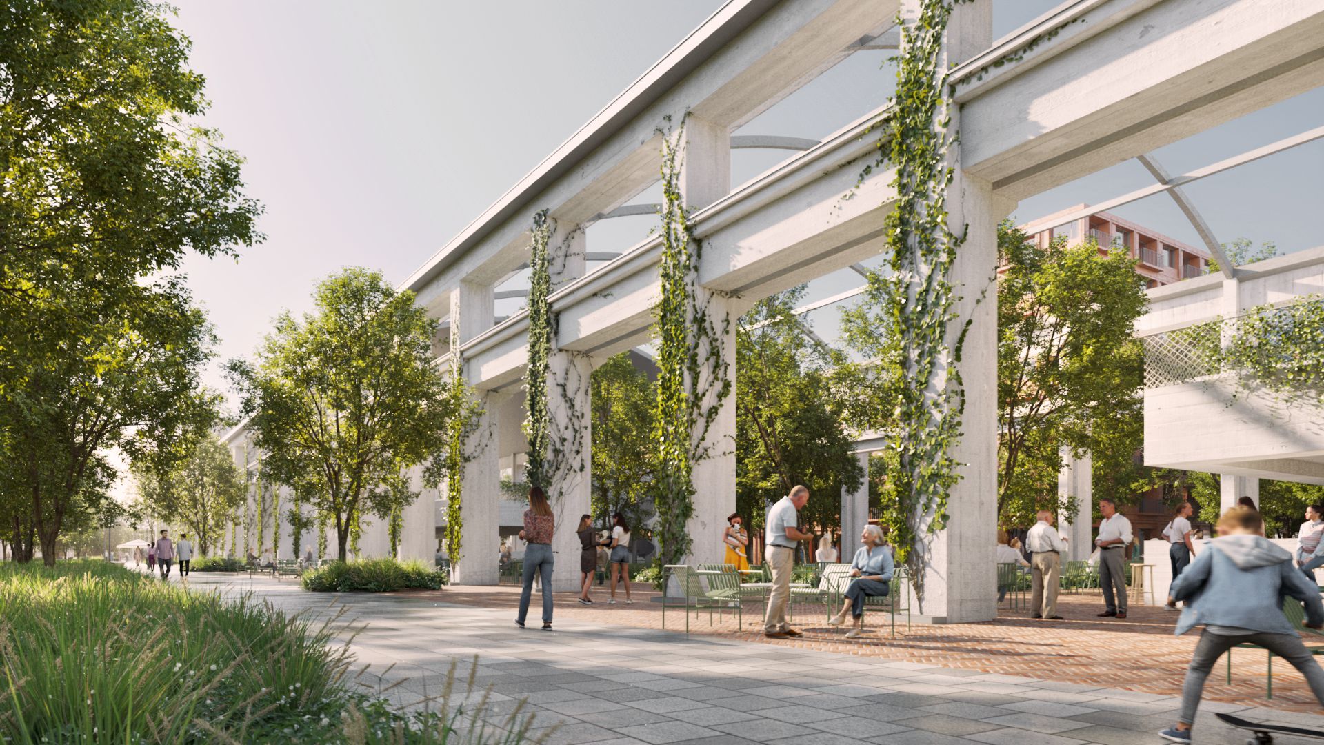 New “Green District of the Future” to Emerge on Former Factory Site: FSO Park - Arkitera