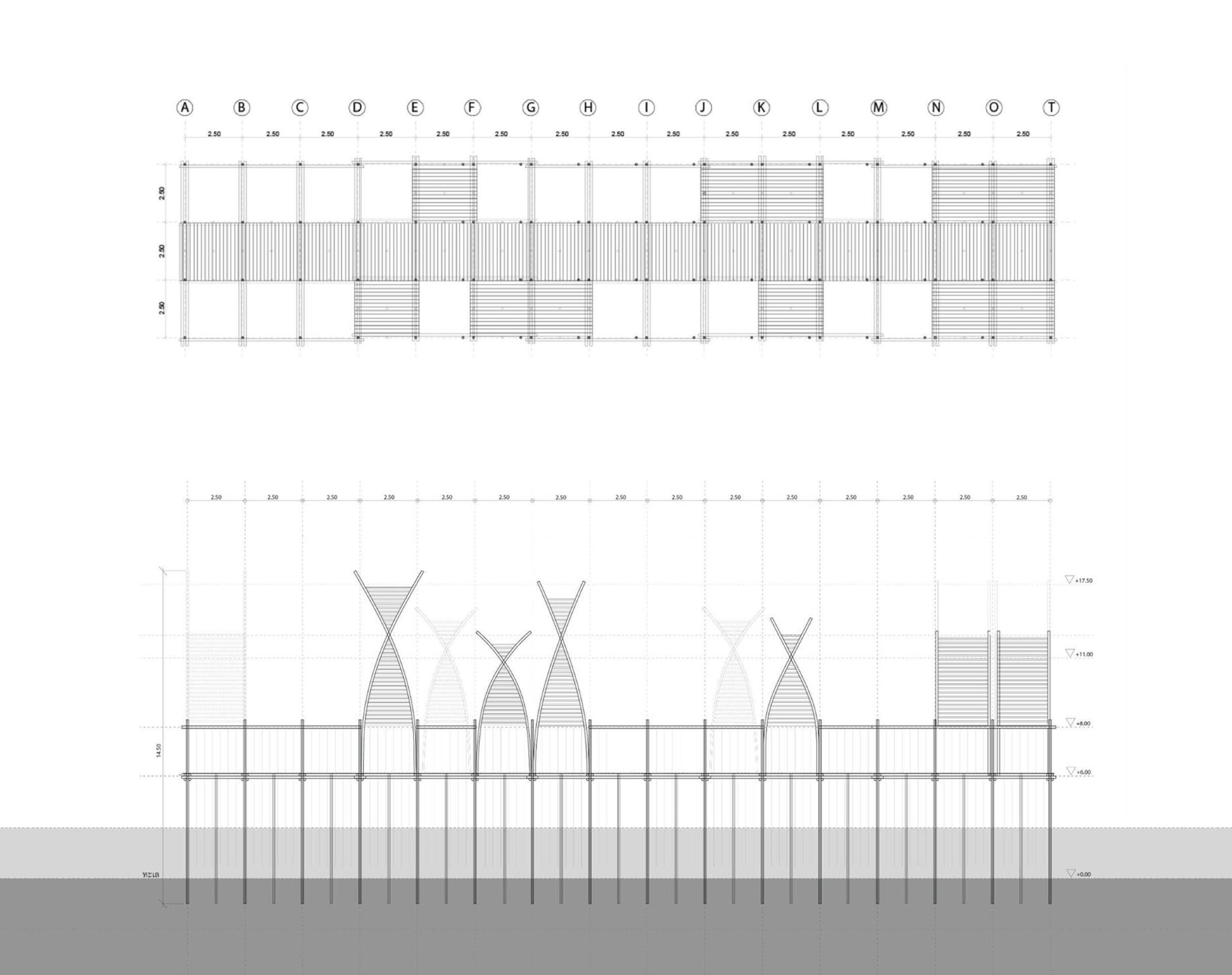 Chat Architects unveils its new project: the Angsila Oyster Scaffolding Pavilion - Arkitera