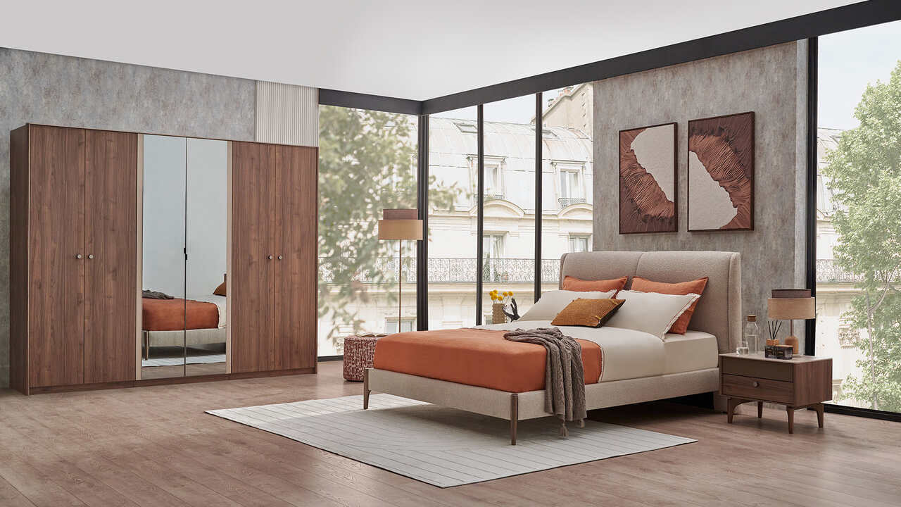 Yatak Odası Dekorasyonunda Renklerin Uyumu - Arkitera