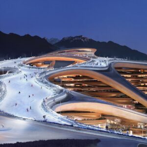 Aedas-designed Trojena Ski Village: A Futuristic Ski Destination in NEOM - Arkitera