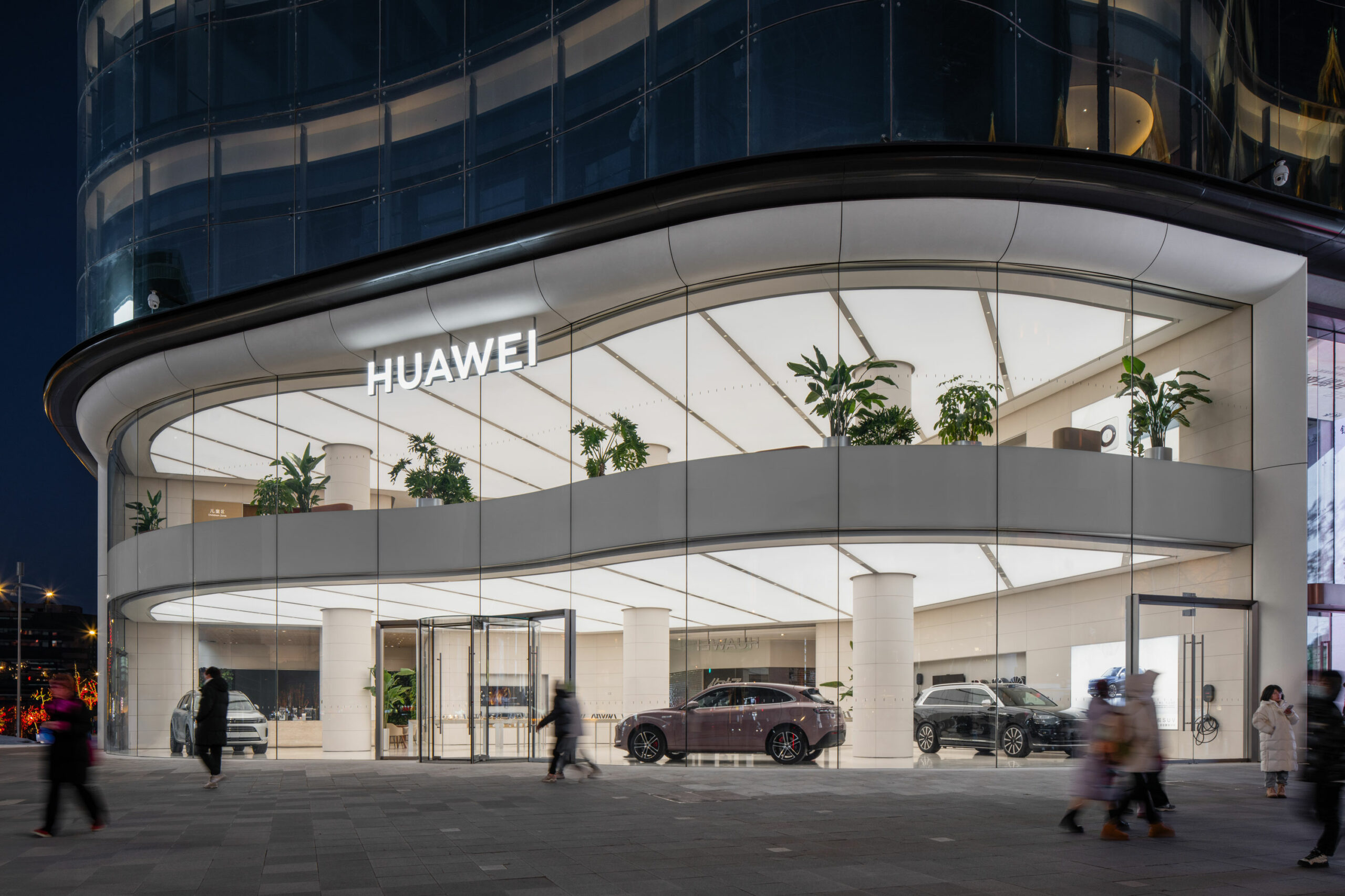 Huawei Flagship Store Beijing - Arkitera
