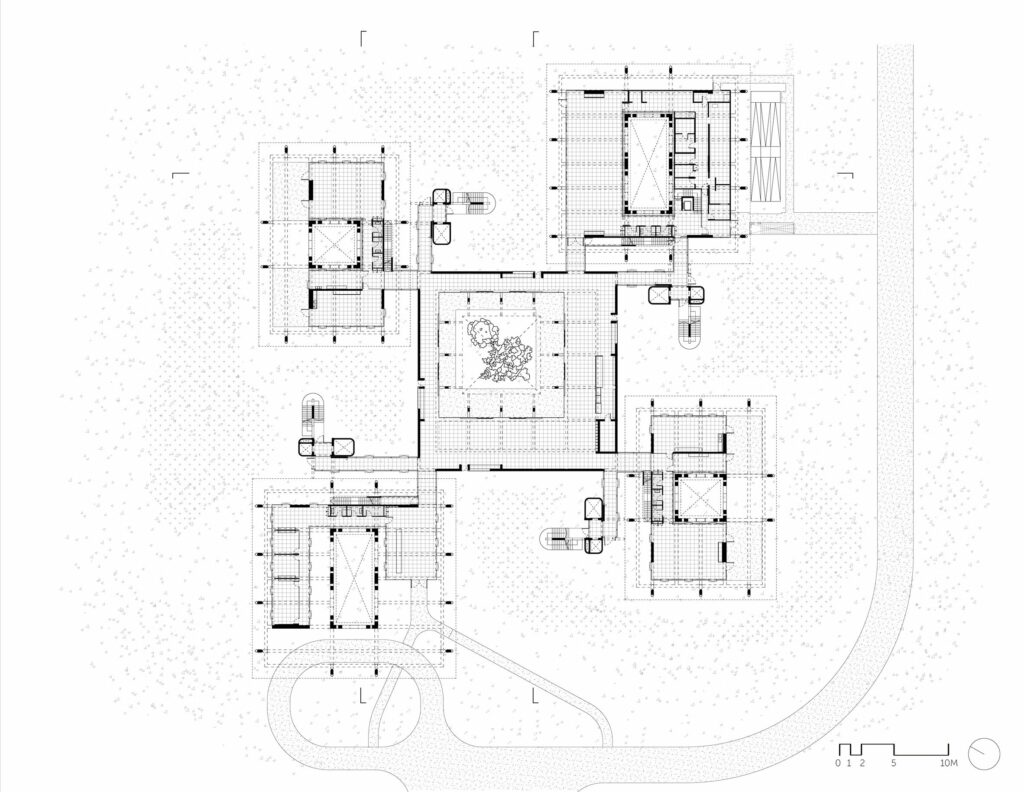 Max Núñez Arquitectos, Şili'de Beton Bir Bakım Evi Tasarladı - Arkitera
