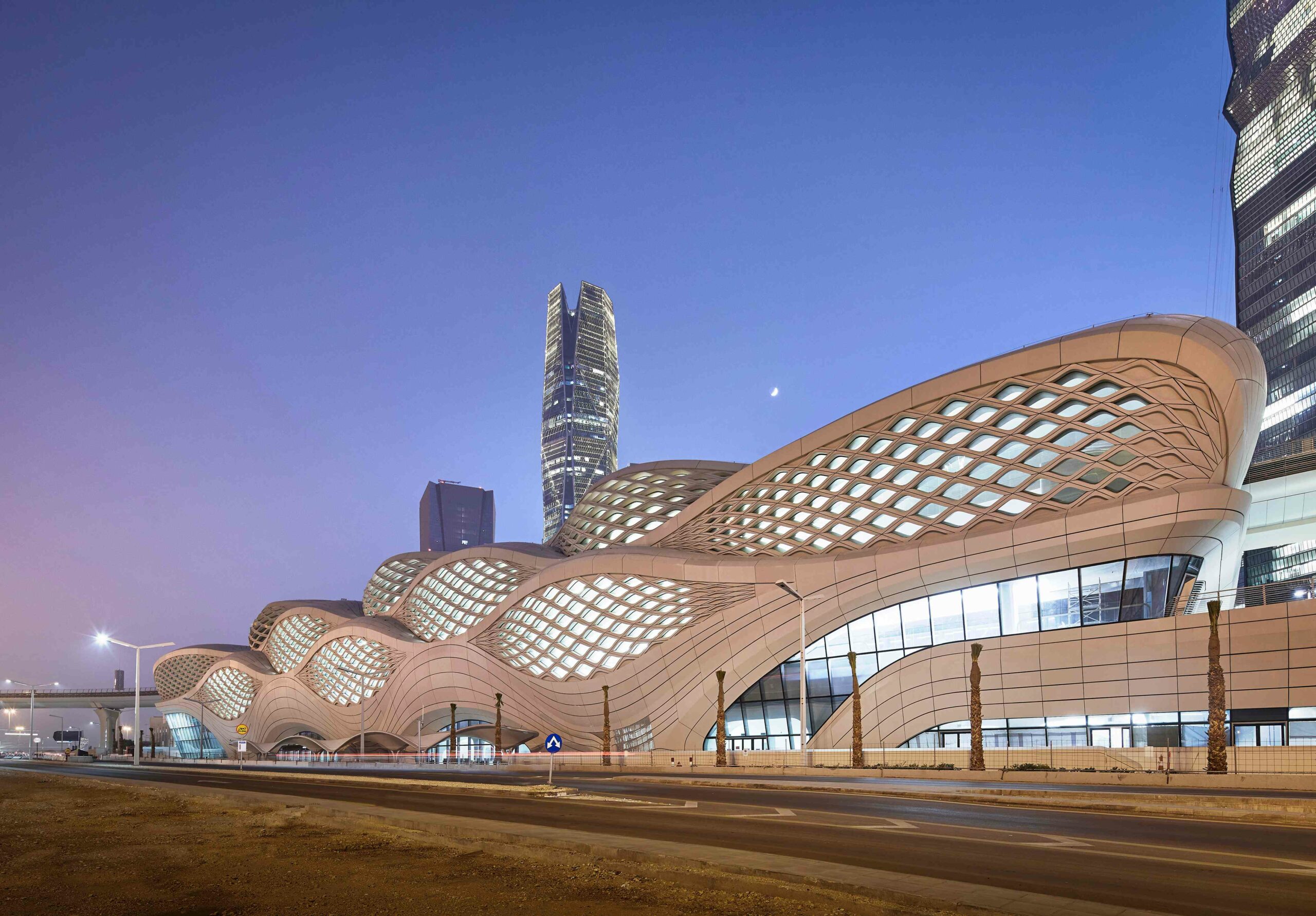 New Transport Network in Riyadh by Zaha Hadid Architects: KAFD Metro ...