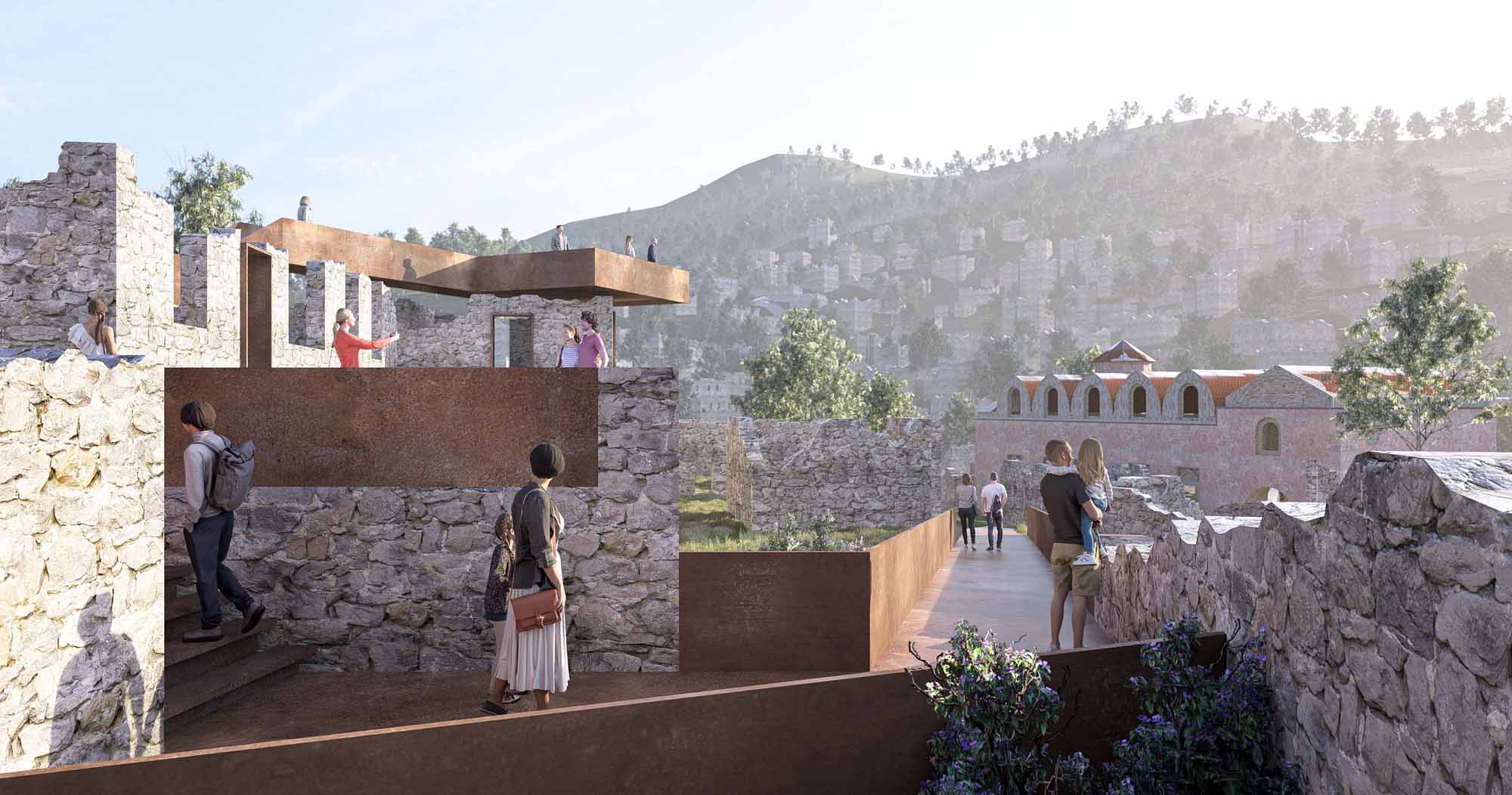 3. Ödül, Living Ruins 2024 Competition - Arkitera