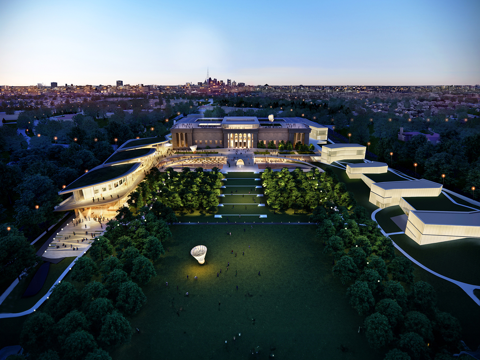 Weiss/Manfredi Architecture/Landscape/Urbanism, The Nelson-Atkins ...