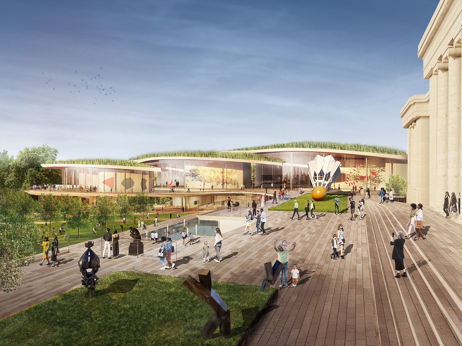 Weiss/Manfredi Architecture/Landscape/Urbanism, The Nelson-Atkins ...