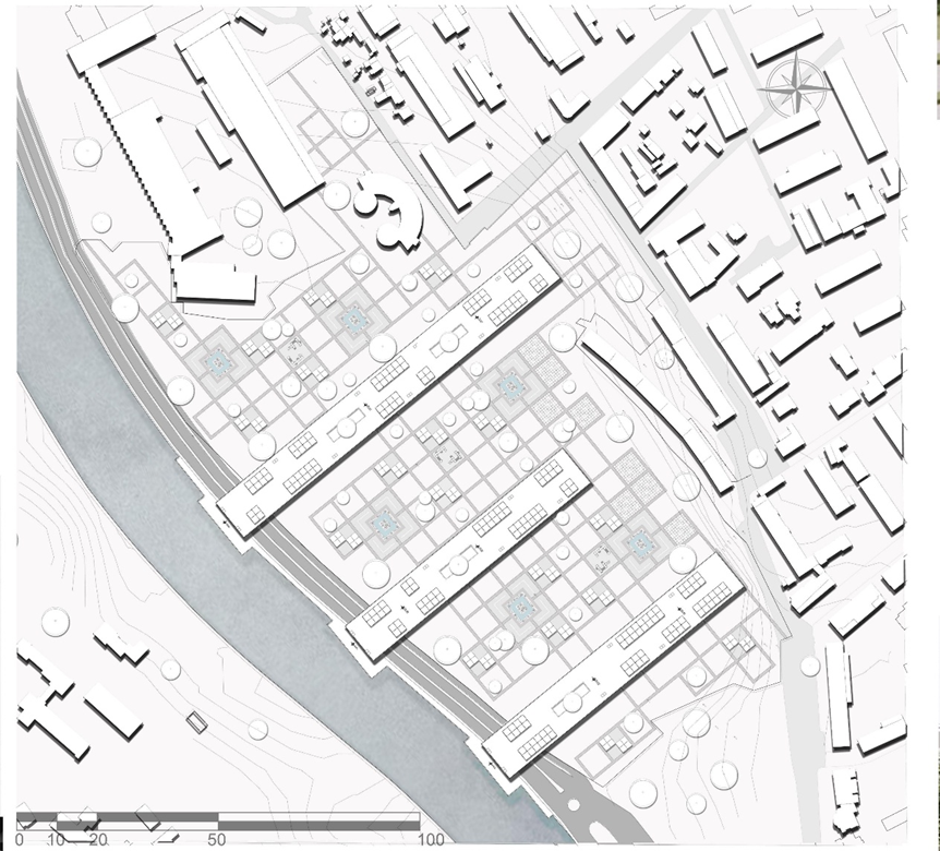 Honorable Mention, Eliava Bazaar - Arkitera